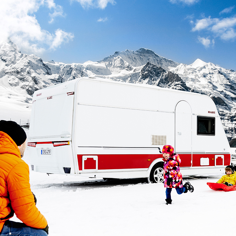 Hyra husvagn företag - Kabe Rental